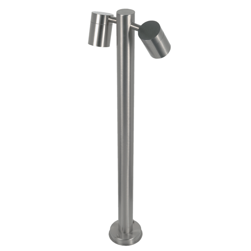 GU10 Adjustable Double Head Bollard IP54 | Alpha Lighting